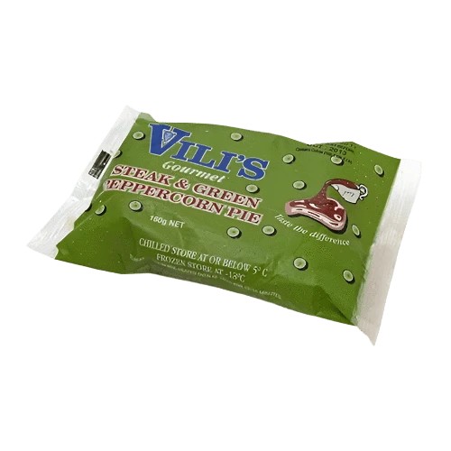 Vili's Green Peppercorn & Steak Pie (160g) – Chop Butchery
